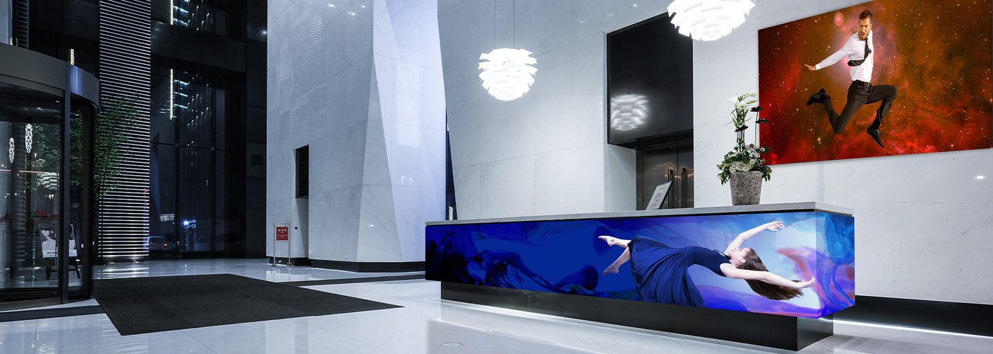 LED displays. Seamless, multiple sizing, and curvature by… | PPDS