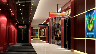 Philips S-Line stretched signage display | PPDS