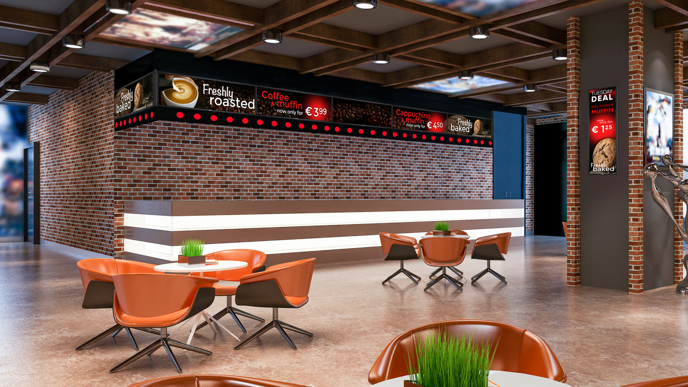 Philips S-Line stretched signage display | PPDS